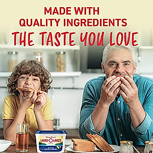 Land O Lakes Butter with Olive Oil & Sea Salt, Spreadable, 13 oz tub