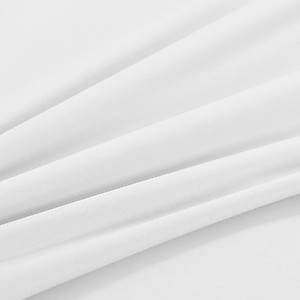 SISBROTH Washed Cotton Duvet Cover Queen Size - Bedding Set Comforter Cover for Winter All Season, Soft and Breathable Bedding Set with Zipper Closure & Corner Ties