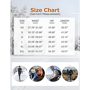 Flygo Men's Winter Warm Active Fleece Joggers Pants Athletic Sherpa Lined Sweatpants(02 Dark Grey-M)