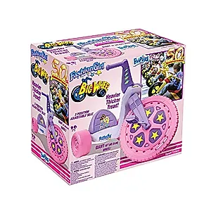 The Original Big Wheel, Pink-Purple, Giant 16" Wheel Ride On Tricycle, 3 Position Seat - Trike Grows with Child, Kid Powered Pedal Bike, 50th Year, Sit Down Riding Around Outdoor Toy, Ages 3-8 (19060)