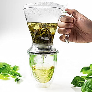 Tea Infuser for Loose Leaf Tea, Round, Clear
