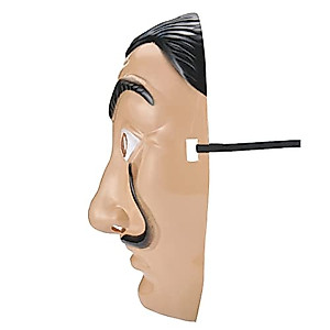 WLPARTY Money robbery mask salvador Dali MaskCosplay halloween mask Realistic Movie Prop Face Mask(2 Pack)