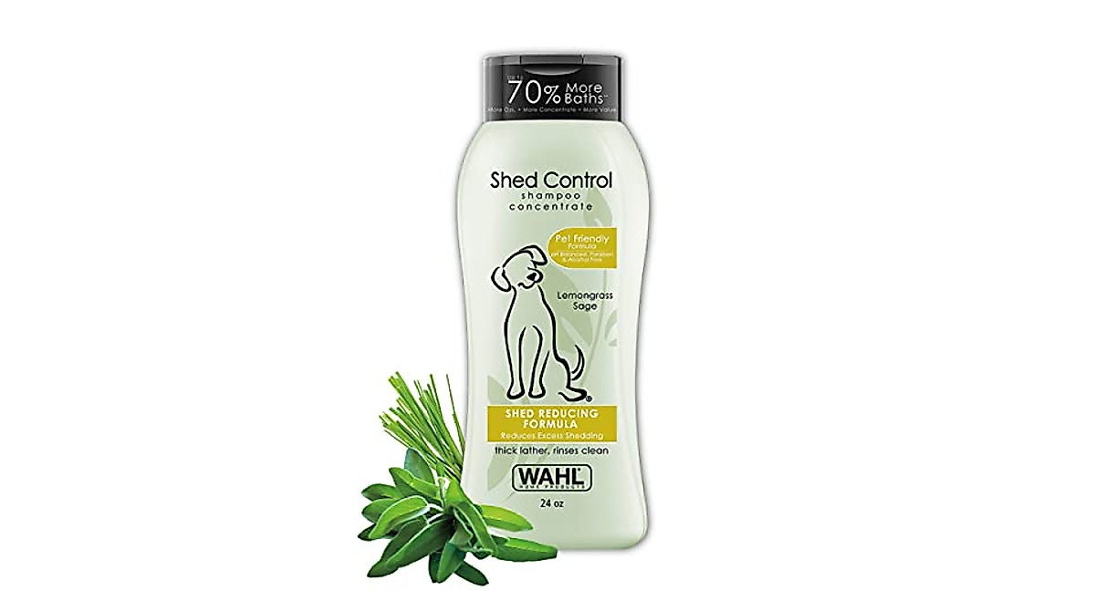 WAHL Shed Control Pet Shampoo for Dogs | Reduce Shedding & Dander