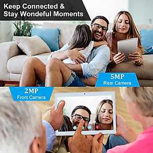 SZTPSLS 10.1 inch Tablet Android 10 Octa-core Processor 32GB Storage HD Touchscreen Tablets, 2MP+5MP Dual Camera, 1280x800 IPS Display, Support 4G Phone Call, Wi-Fi, Bluetooth