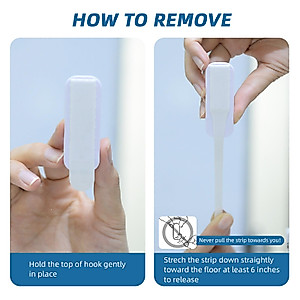 Gluest 20pcs Adhesive Wall Hooks with 20 Adhesive Strips, Wall Hooks for Wall No Damage, Removable Wall Hooks for Hanging, Coat Hooks, Key Hooks & Key Holder, Robe Towel Hooks Hanger