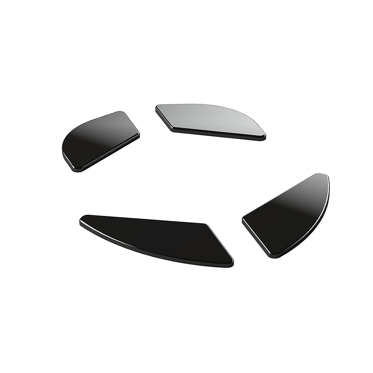 Glorious G-Floats PC Gaming Mice Feet - Skates & Floats for Model D - Polished Ceramic Feet for Model D Gaming Mouse (GLO-FT-D-GF)