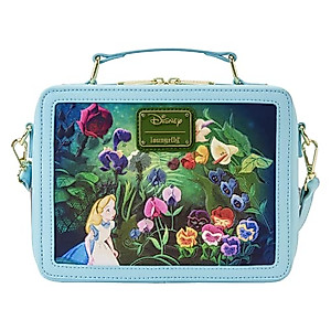 Loungefly Disney Alice in Wonderland Classic Movie Lunchbox Crossbody Bag