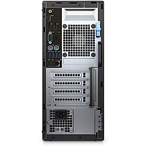 Dell 5050 Mini Tower Desktop Intel i7-6700 UP to 4.00GHz 32GB DDR4 New 1TB NVMe SSD + 2TB HDD Built-in AX200 Wi-Fi 6 BT Dual Monitor Support Wireless Keyboard and Mouse Win10 Pro (Renewed)