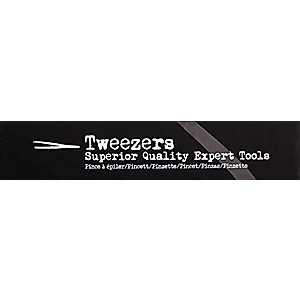 The BrowGal – Professional Hand-Made Slant Tweezer – Exclusive for Eyebrows Facial Hair, Ingrown Hair Removal & Blackhead - Handy & Portable Tool, Easily Grip with Safety, Anti-rust – 3.9 In, Black