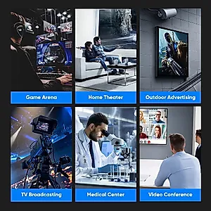 SOEYBAE 8K Fiber DisplayPort Cable 150ft/50m, 8K DP 1.4 Cable, Support 32.4Gbps Ultra High Speed, 8K@60Hz, 4K@144Hz, Compatible with Graphics Card, VR Headset, Projector