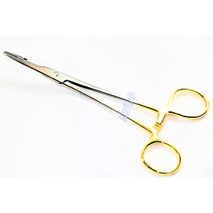 LOT of 5EA Olsen HEGAR Needle Holder Forceps 7" (17.80cm) with Tungsten Carbide Inserts Serrated (CYNAMED)