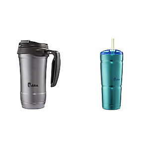 BUBBA BRANDS Bubba Hero XL (18oz) Vacuum-Insulated Stainless Steel Travel Mug Envy S (24oz) Vacuum-Insulated Stainless Steel Tumbler Bundle