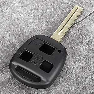 car Key fob for i00 Remote Start 3 Button Replace Remote Control Key Case Shell for IS200 G00 LS200 RX300
