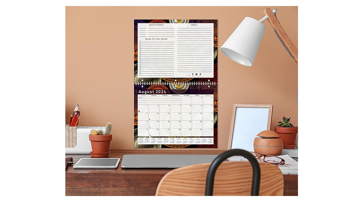 2024-2025 Student Calendar for Wall & Desk