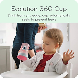 NUK Evolution Soft Spout Learner Cup, 8 oz, 2-Pack, âââ€š¬Ã…â€œColors may varyâââ€š¬