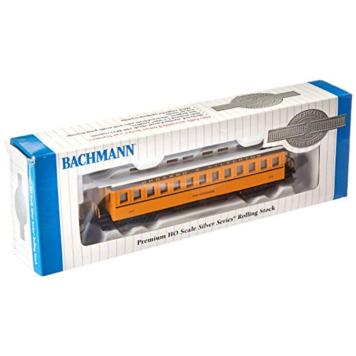 Bachmann Hobby Train Passenger Car, Prototypical Yellow