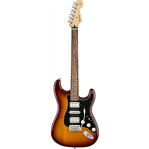 Fender Player Stratocaster HSH Electric Guitar, with 2-Year Warranty, Tobacco Burst, Pau Ferro Fingerboard