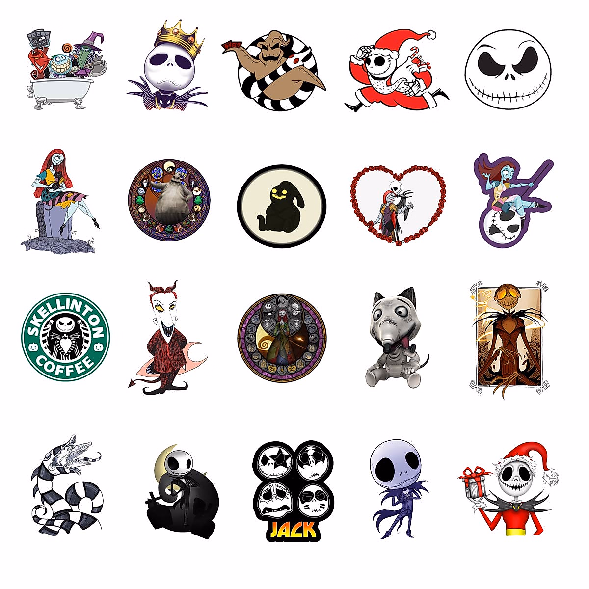 Stickers| 50 PCS | Vinyl Waterproof Stickers for Laptop,Skateboard,Water Bottles,Computer,Phone, Halloween Theme，(Halloween-50PCS)