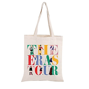 TOBGB Gifts For Singer Gifts Singer Song Lyric Inspired Tote Bag Singer's Merchandise Singer Fan Gifts Music Lover Tote (Singer Tote)