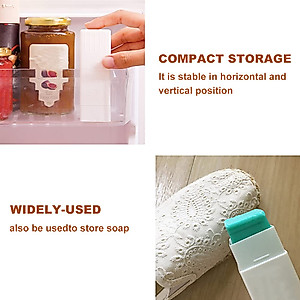 EKDJKK Butter Spreader, Butter Dispenser with Lid, Plastic Butter Stick Holder Container, to Spread Butter on Cookware, Baking Dishes, Corn, Toast, Waffles