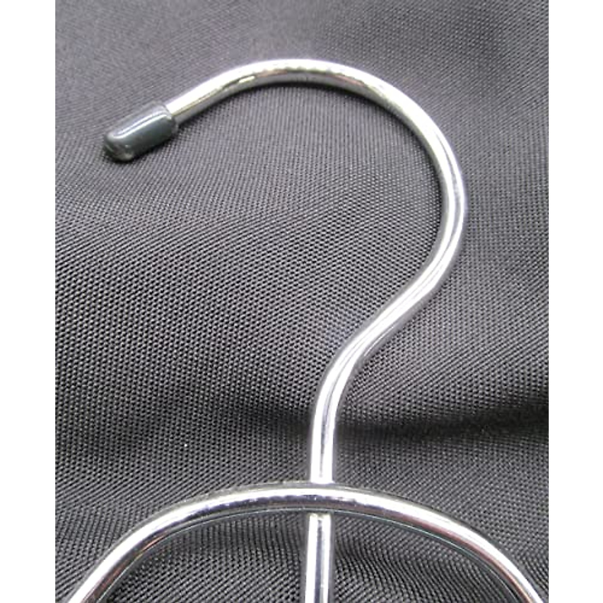 NAHANCO NH4TPH 4-Tier Pant Hanger with Clips for Closet Organization - 3/Pack, Chrome