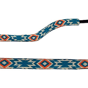 Ukes Premium Sunglass Strap - Durable & Soft Glasses Strap Designed with Cotton Material - Secure fit for Your Glasses and Eyewear. (The Aztecs)