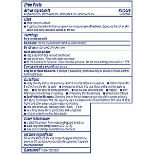 Coppertone SPORT Sunscreen Spray SPF 30, Water Resistant Sunscreen, Broad Spectrum Spray Sunscreen SPF 30, 5.5 Oz Spray