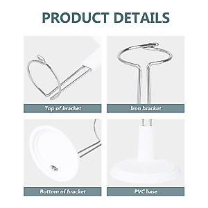 NUOBESTY 6pcs Doll Display Rack Toy Model Bracket Doll Storage Rack Portable Doll Stand