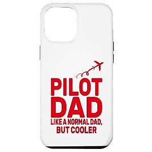iPhone 12 Pro Max Funny Pilot Art For Dad Pilot Aviation Airplane Humor Pilot Case