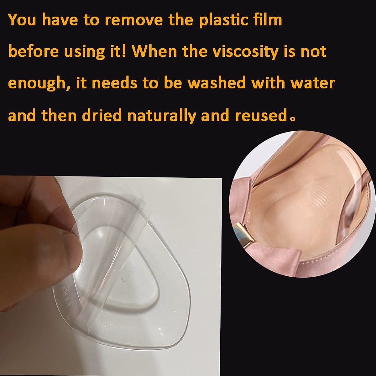 Metatarsal Pads Ball of Foot Cushions 8 Pack Gel Ball Feet Pads Mortons Neuroma Callus Foot Pain Relief Bunion Forefoot Support for Women Men