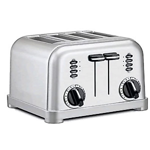 DEIKEB Slivers 4 Slice Metal Classic Toaster13.00 X 12.00 X 9.00 Inches
