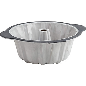 Trudeau 'Structured Silicone Pro' Fluted Cake Pan, Marble-color, 10Cup