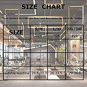 Livwxk Waist Trainer for Women Lower Belly Fat-Sauna Suit Sweat Belt Belly Trimmer Stomach Wraps Slimming Belt Plus Size (Black, 4XL/5XL)