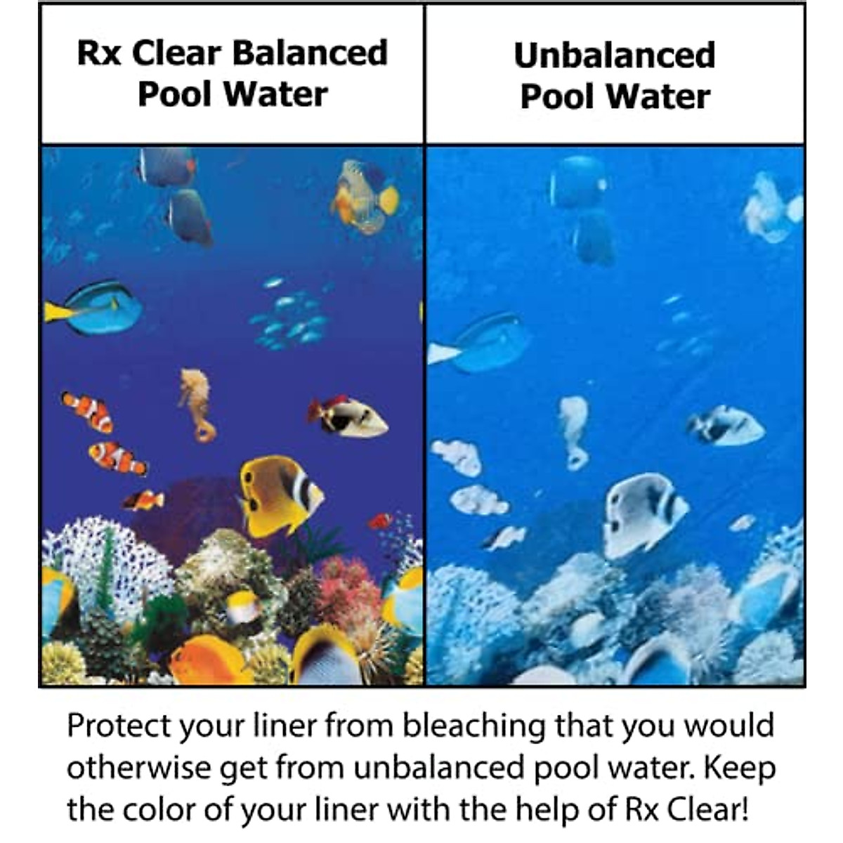 Rx Clear 3" Inch Stabilized Chlorine Tablets | Individually Wrapped Chlorinating Tabs for Sanitizing Swimming Pools & Spas | Long Lasting, Slow Dissolving, and UV Protected | 50 Pounds