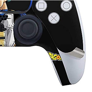 Skinit Decal Gaming Skin Compatible with PS5 Bundle - Officially Licensed Dragon Ball Super Vegeta Design