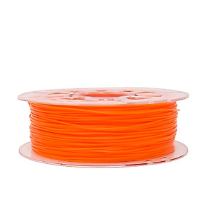 Gizmo Dorks 3mm (2.85mm) ABS Filament 1kg / 2.2lb for 3D Printers, Fluorescent Orange (UV Light)