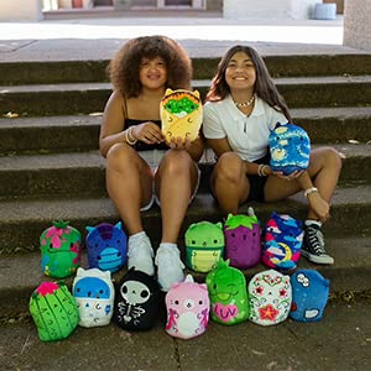 Cats vs Pickles - Jumbo - Water-Meow-Lon - 8.6" Super Soft and Squishy Stuffed Bean-Filled Plushies - Great Toys for Kids Age 5-7. Collect These as Desk Pets, Fidget Toys, or Sensory Toys., Misc