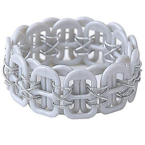 The Beadery Plastic SODA POP TAB MED Silver Pearl, 150 Count