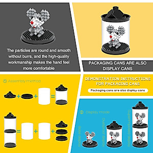 KADELE STEM Toys Educational Building Block Toys 087001 68 Piece ABS Material Building Toys Set