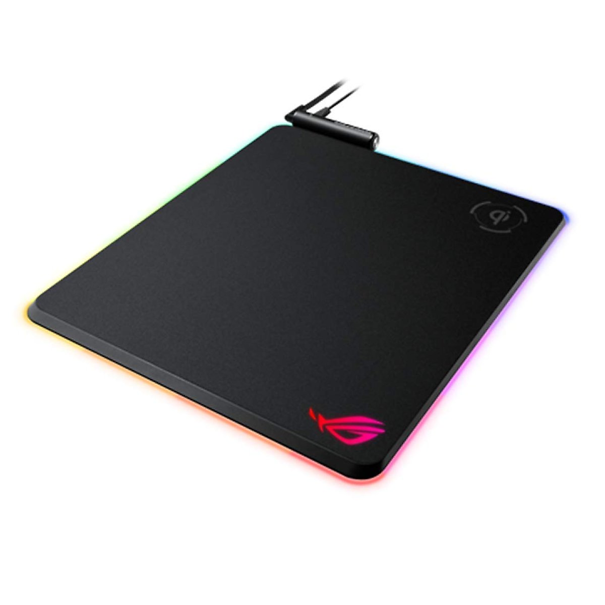 ASUS ROG Claymore II Wireless Modular Gaming Keyboard + ROG Balteus Qi Vertical Gaming Mouse Pad Bundle