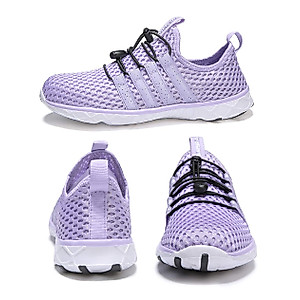DLGJPA Women's Lightweight Quick Drying Water Shoes for Beach or Water Sports Slip On Walking Shoes