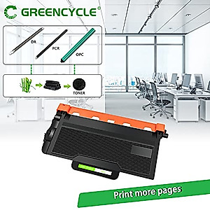 greencycle TN850 Toner Cartridge Replacement Compatible for Brother DCP-L5500DN/L5600DN/L5650DN HL-L6200DW/L6200DWT/L5200DWT/L5200DW/L5100DN/L5000D MFC-L5850DW/L5900DW Printer (Black,10 Pack)