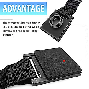 1 Pcs Cello Endpin Anchor, O-ring Stopper Thick Pad Rubber Endpin Tip Cap Cello Antiskid Device Adjustable Strap for Protective Floor Scratch Resistant Musical Instrument Accessories