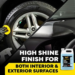 Meguiar's D17001 Hyper Dressing - 1 Gallon â€“ Give Your Carâ€™s Trim Pieces the Best Shine & Gloss