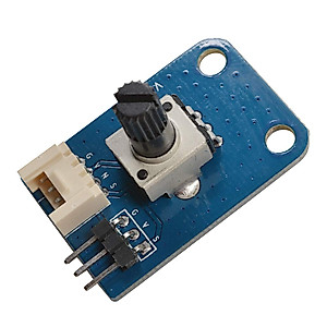 Wixine 2Pcs 10K Ohm Rotary Potentiometer Module for Arduino UNO PIC AVR MCU DSP