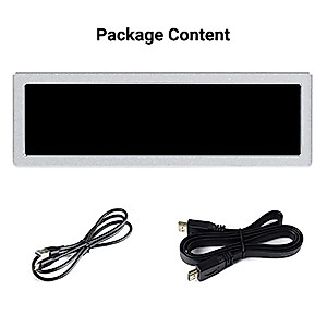 waveshare 8.8inch Side Monitor Compatible with Raspberry Pi 5/4B/3B+/3A+/2B/B+/A+/Zero/Zero W/WH/Zero 2W CM3+/4 480×1920 Resolution HDMI IPS HiFi Speaker Supports Jetson Nano/Windows