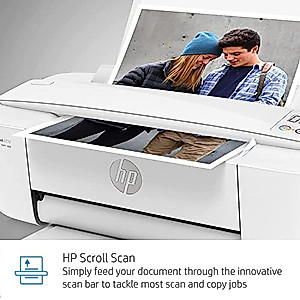 NEEGO HP DeskJet Wireless Color Inkjet Printer All-in-One with LCD Display - Print Scan Copy and Mobile Printing Ultra Compact 6 ft Printer Cable