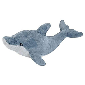 Wild Republic Dolphin Plush, Stuffed Animal, Plush Toy, Gifts for Kids, Cuddlekins 13 Inches