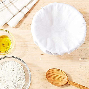 Frieling USA Brotform Round Bread Rising Basket and Liner, 8.5-Inch