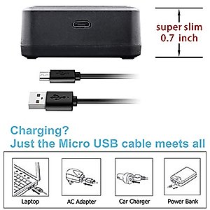 Kastar Dual LCD USB Charger and 3 Pack Battery for Fujifilm NP-W126 NP-W126s BC-W126 and Fuji HS30EXR HS33EXR HS35EXR HS50EXR X100F X-E1 X-E2 X-E2S X-E3 X-M1 X-T1 X-T2 X-T3 X-T10 X-T20 X-H1 Cameras